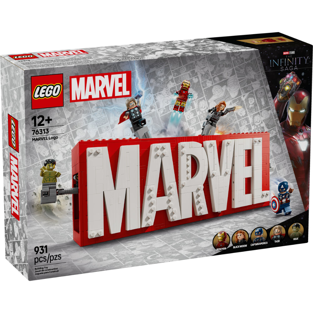 LEGO®Marvel Super Heroes: Logotipo Marvel Y Minifiguras - LEGO — LEGO COLOMBIA